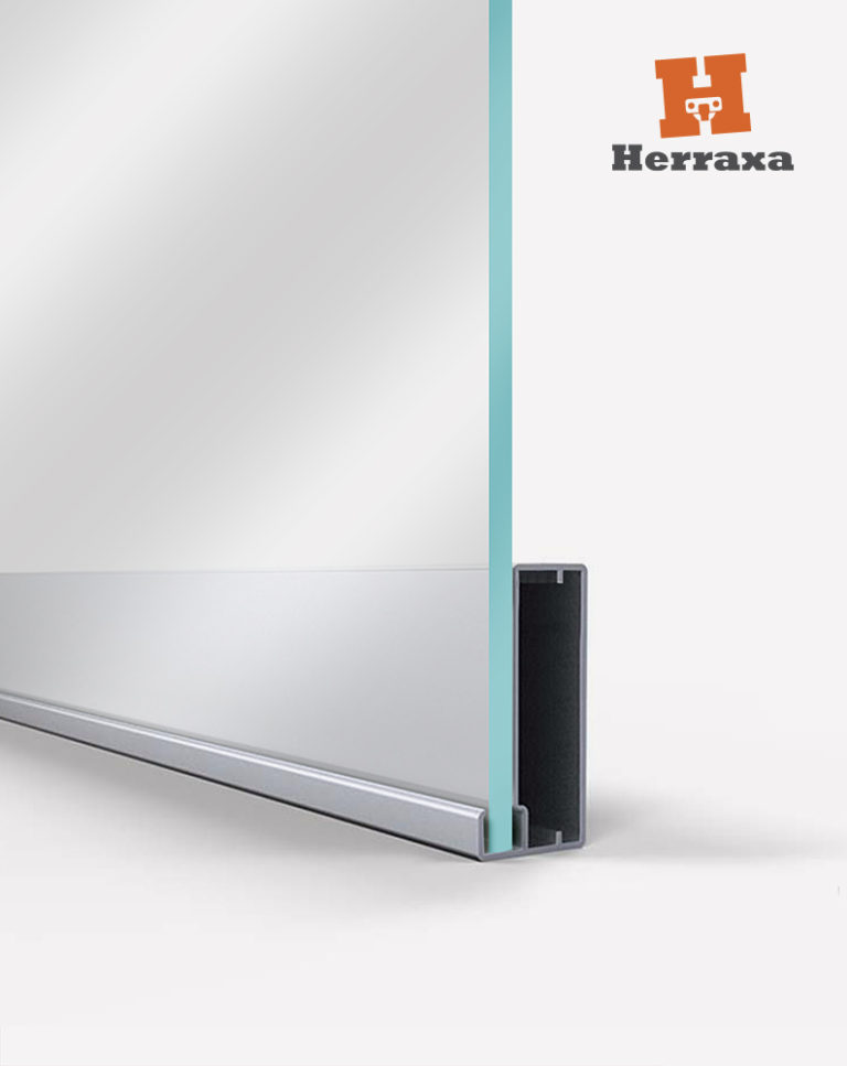 BX-9015 perfil GOLA vertical sencillo aluminio | Herraxa