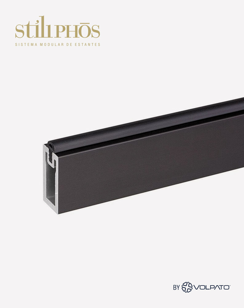 Tubo rectangular para colgar STÍLI PHŌS | Herraxa